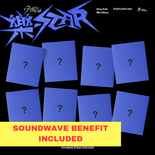 [K-POP] (soundwave POB) Stray Kids – [樂-STAR] (POSTCARD Ver.) (Random ...